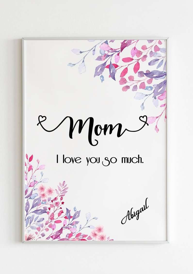 40 Plus Gorgeous Mother’s Day Posters