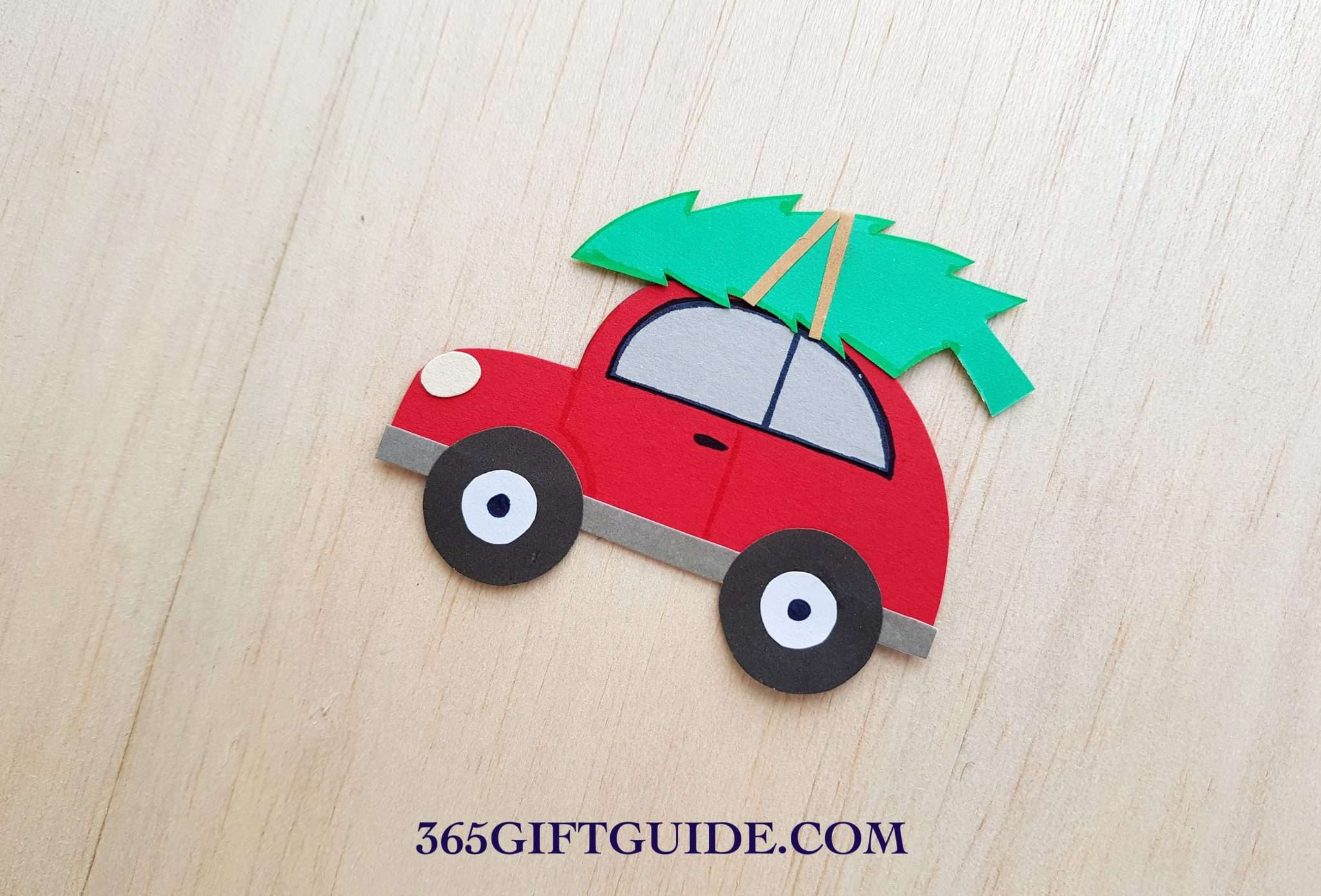 Simple DIY Christmas Tree Craft