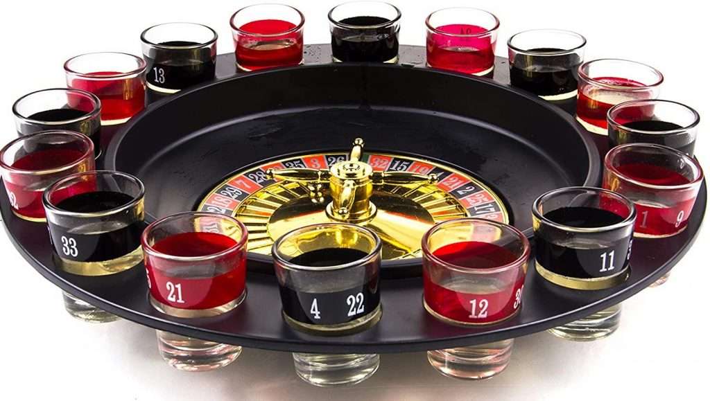Shot Glass Roulette Drinking Game Set | 365 Gift Guide