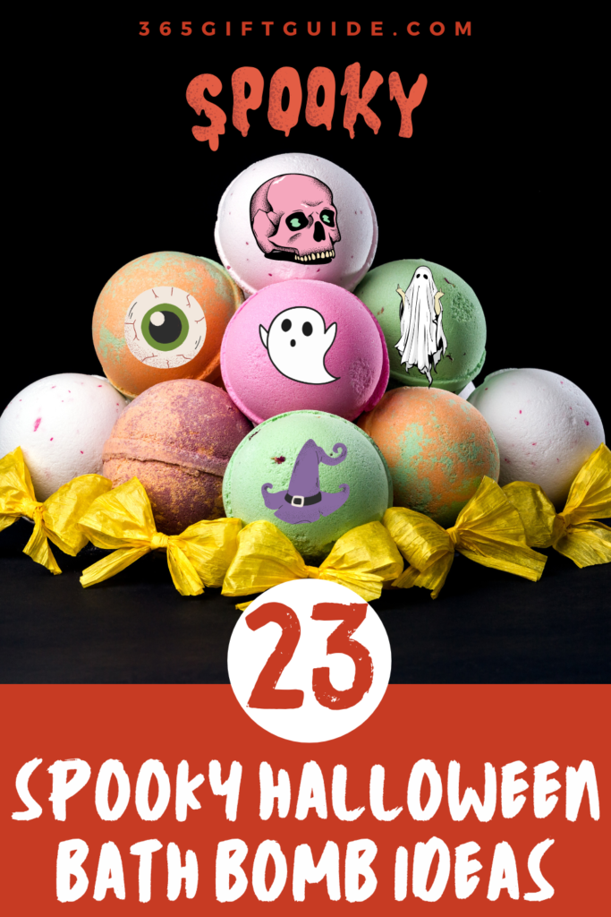 23 Spooky Halloween Bath Bomb Ideas | 365 Gift Guide